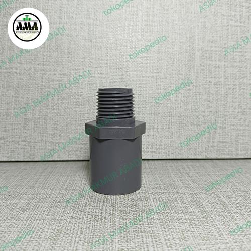 Jual SOK DRAT LUAR SDL VALVE SOCKET PVC 3/4" X 1/2" INCH RUCIKA AW ...