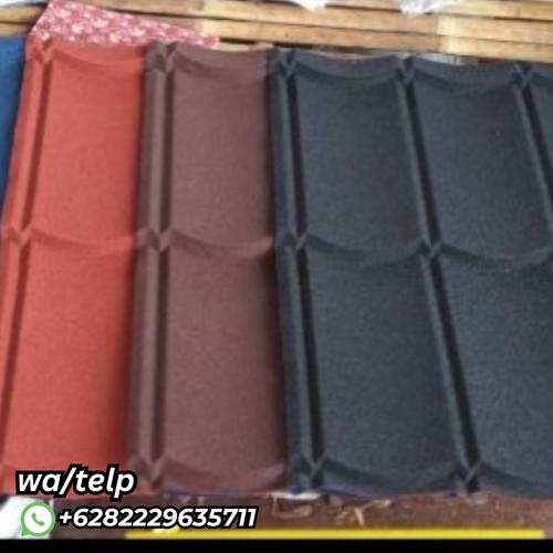 Jual ATAP / GENTENG METAL PASIR WARNA / ATAP PASIR 0,30mm 2X4 - Kota ...