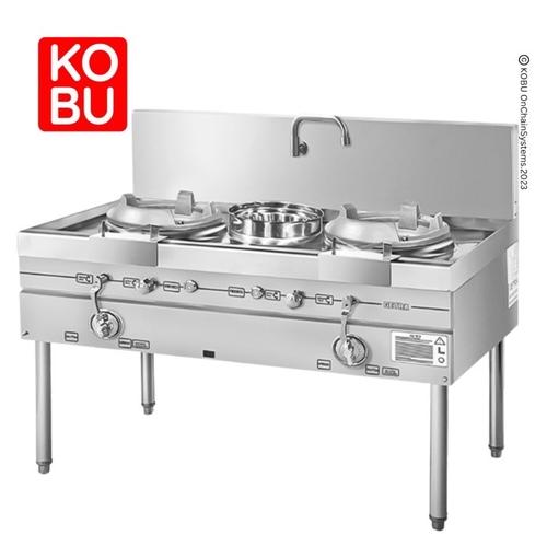 Jual Gas Kwali Range Kompor Wok CS-1380DX 2 Burner 1 Soup Ring - Kota ...