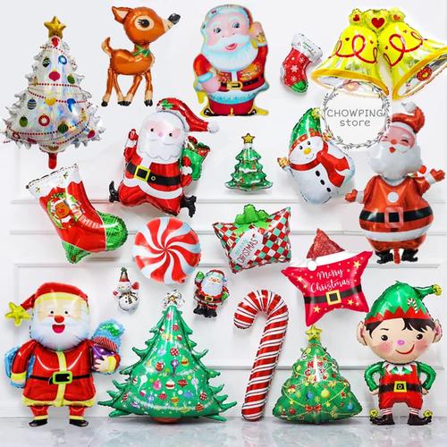 Jual Balon Foil Natal JUMBO Christmas Balloon Snowman Pohon Rusa Elf ...