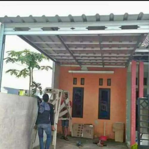 Jual kanopi baja ringan 0,75+atap galvalum pasir dan polos - Kab ...
