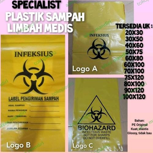 Jual plastik medis infeksius ukuran 40x60 - Jakarta Timur - alkes ...