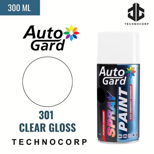 Jual CAT SEMPROT AUTOGARD 301 CLEAR GLOSS / CLEAR KILAT 300ML AUTO GARD ...