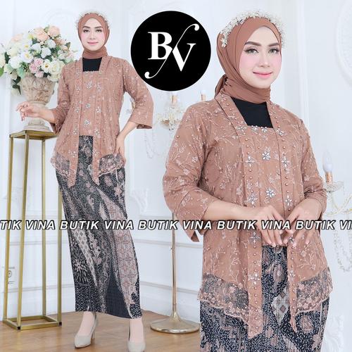 Jual KEBAYA MODERN KUTU BARU TILE / KEBAYA WISUDA KEKINIAN / KEBAYA ...