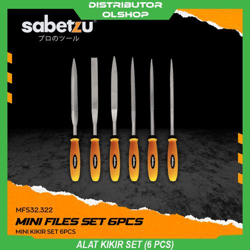 Jual Kikir Set Mini Set 6 Pcs Kikir Besi Kayu Files 160 mm - Jakarta ...
