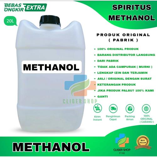 Jual METHANOL 20 LITER / METHANOL ( PURITY 99,99% ) / SPIRITUS ...