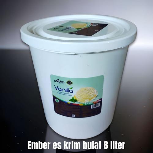 Jual Ember bulat bekas es krim ice cream 8 liter - Kab. Bekasi - sukses ...