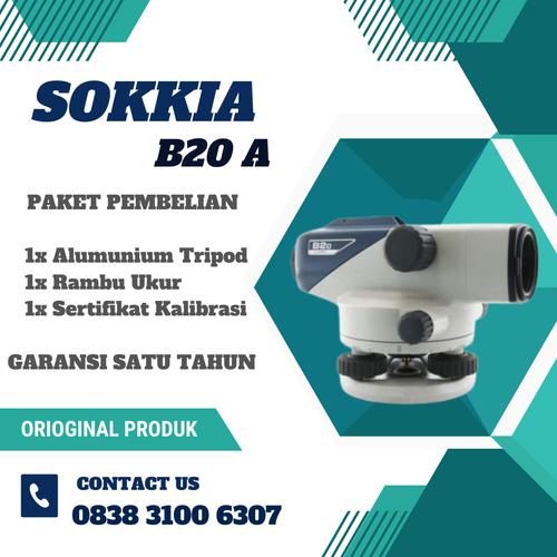 Jual Autolevel Sokkia B20 / Waterpass Sokkia B20 / Sokkia B20 Garansi 1 Thn - Jakarta Barat - PT ...