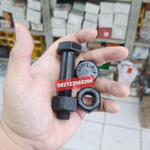Jual Baut Mur A325 2H Htb 5/8X3 M16 Kunci 27 5/8 X 11 X 3 Hex Bolt Nut A325 - Jakarta Barat ...