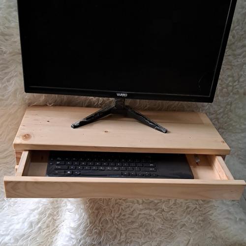 Jual meja laci kayu untuk monitor komputer laptop - Jakarta Barat - jam ...