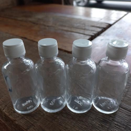 Jual botol kaca 50ml bening tutup ulir import putih - Jakarta Selatan ...