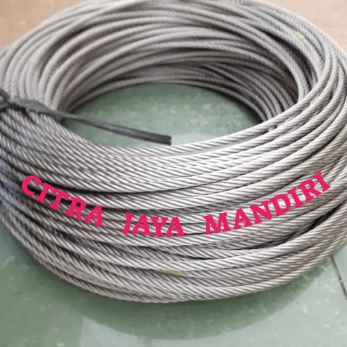 Jual WIRE ROPE KAWAT SELING SLING STAINLESS SS 304 3MM 3 MM - Jakarta Utara - CITRAJAYA MANDIRI ...