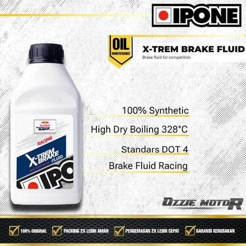 Jual MINYAK REM IPONE X-TREM BRAKE FLUID 500ML DOT 4 OLI REM IPONE ...