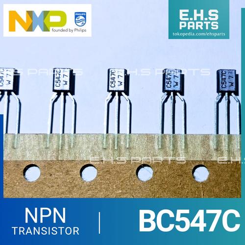 Jual BC547C BC547 ORIGINAL NXP Philips NPN Transistor BC 547 C TO-92 ...