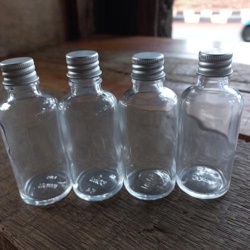 Jual botol kaca 50ml bening tutup ulir almunium - Jakarta Selatan ...