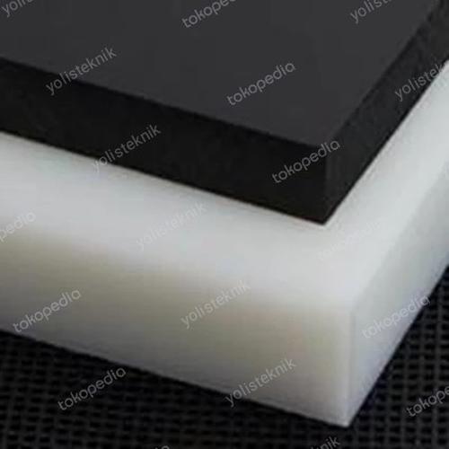 Jual Nylon PE Sheet 10mm x 8cm x 200cm / Nylon PE Lembaran/ putih - hitam - Jakarta Barat ...