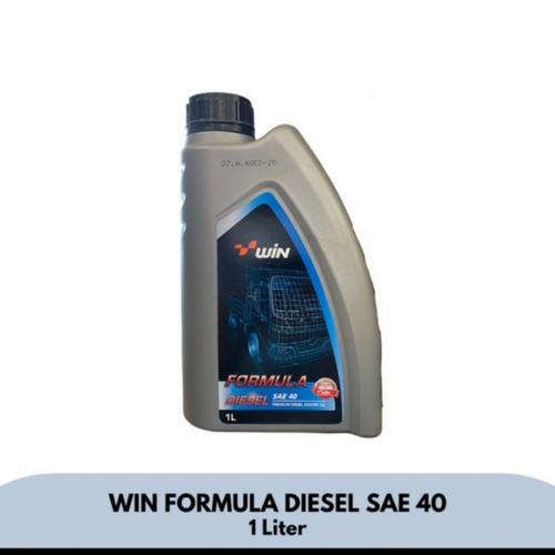 Jual Oli Mesin WIN Formula Diesel 40/Disel Sae 40 Api CD/SF (1L/1 L ...