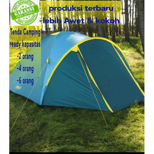 Jual TENDA CAMPING MURAH 4-2-6 ORANG TENDA KEMPING LIPAT New Pavillo ...