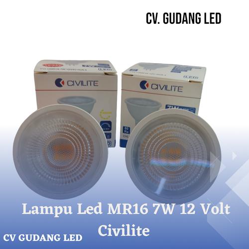 Jual Lampu Led MR16 12V 7 Watt Warm White 2700K 3000K Civilite - 2700K ...