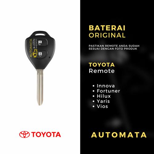 Jual Baterai Remote Kunci Mobil Toyota Fortuner VNT Original Panasonic ...