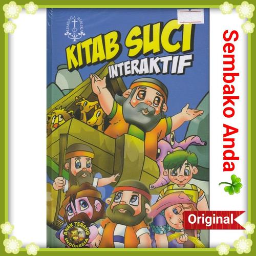 Jual Kitab Suci Interaktif. Alkitab Anak Katolik Deuterokanonika. H ...