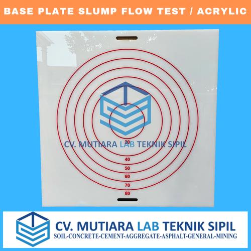 Jual BASE PLATE SLUMP FLOW TEST AKRILIK / 1 M x 1 M - Kota Cimahi ...