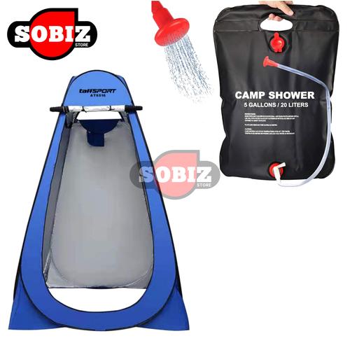 Jual Tenda Toilet Portable + Kantong Air Camping Hiking - Kantong Air ...