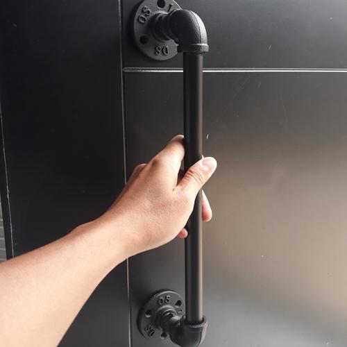 Jual Door handle industrial gagang pintu pipa besi - 30 cm - Kab ...