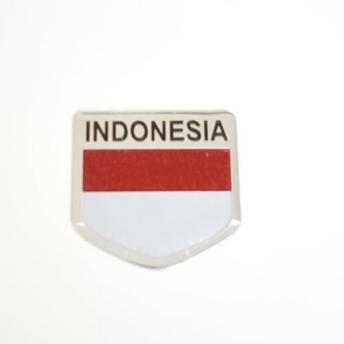 Jual Stiker Emblem Mobil Bendera INDONESIA Bahan ALUMINIUM - B ...