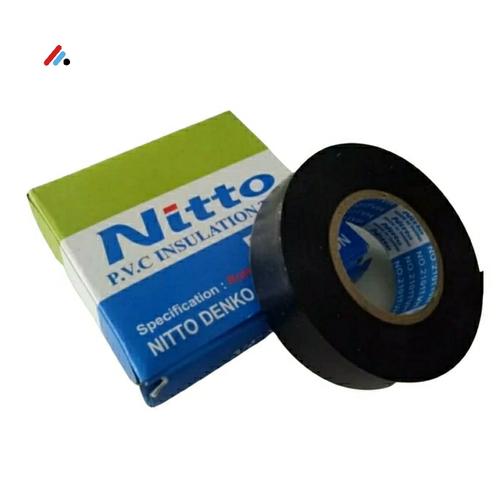 Jual Isolasi Nitto Hitam 30 Meter/Isolasi Listrik Merk Nitto Hitam 30 ...