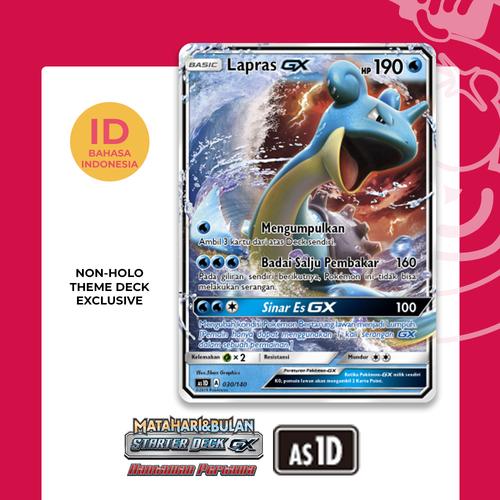 Jual Lapras GX Pokemon TCG Indonesia As1D 30 - Jakarta Selatan - Second ...
