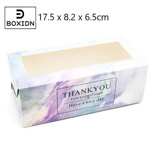 Jual Box Mini Bolu Gulung Box Snack Box Kue Panjang Box Kue Ultah ...