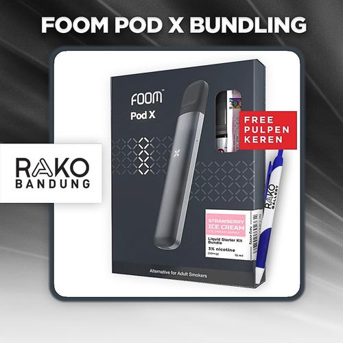 Jual Foom Pod X Bundling Refill 15ml Starter Pack - Iced Tea, Absolute ...