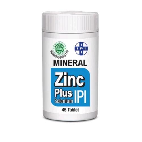 Jual Vitamin IPI Mineral Zinc Plus Selenium Botol Isi 45 Tablet - 1 ...