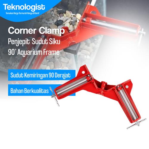 Jual Corner clamp Klem sudut siku 90° Penjepit sudut siku Aquarium ...