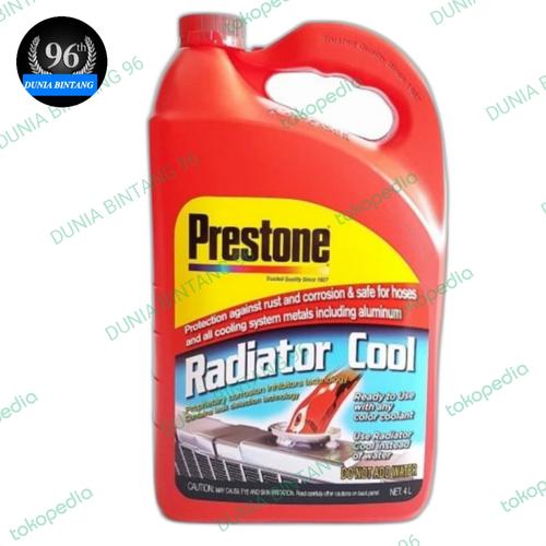 Jual AIR RADIATOR COOL COOLANT PRESTONE GALON 4 LITER ORIGINAL MOBIL ...