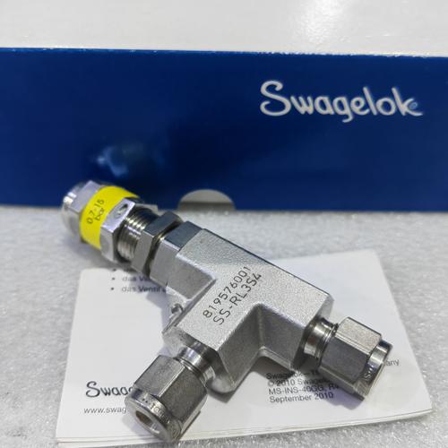Jual Low Pressure Safety Relief Valve 1/4" OD Tube SS316 Swagelok SS ...