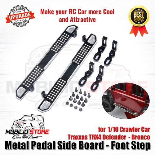 Jual Metal Foot Step - Pedal Side Board for Traxxas TRX4 1/10 Crawler ...