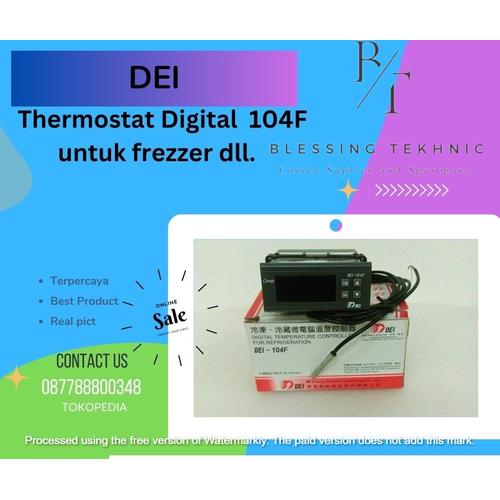 Jual Thermostat Digital DEI 104F untuk Frezzer dan Chiller - Jakarta ...