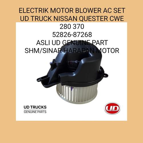 Jual ELECTRIC MOTOR AC UD TRUCK NISSAN QUESTER 280 370 ASLI 52826-87268 ...