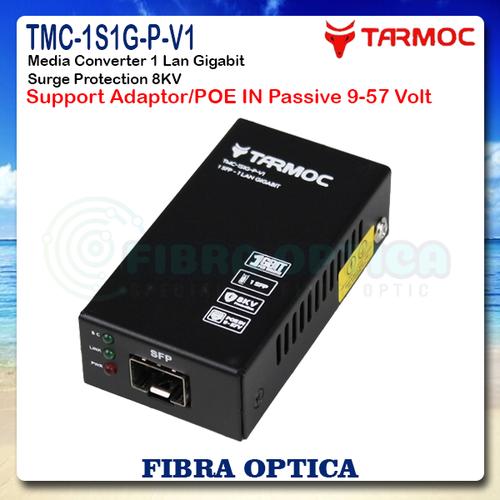 Jual Tarmoc TMC-1S1G-P 1 SFP 1 GIGABIT POE IN 5-24V mini Converter ...