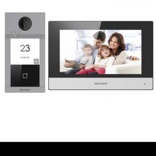 Jual IP Video Intercom Hikvision Kit DS-KIS604-P Untuk Rumah atau Villa ...