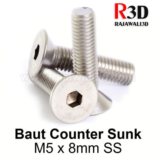 Jual Baut L Countersunk M5 X 8mm 10pcs Stainless - Kab. Temanggung ...