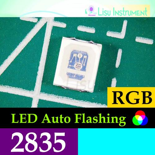 Jual 2835 LED RGB Automatic Flashing Blinking Animation Slow or Fast ...