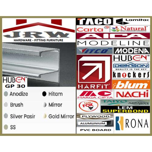 Jual Huben Alumunium GP 30 - Brush - Jakarta Barat - JRW Hardware ...