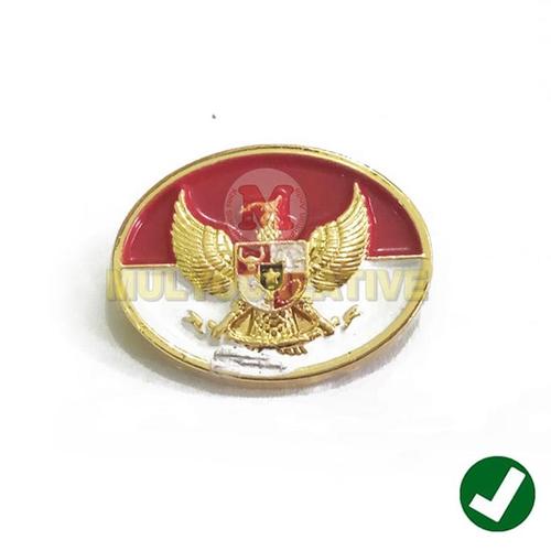 Jual Pin Garuda Background Bendera Merah Putih Oval - Peniti - Kota ...