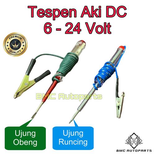 Jual Tespen Aki DC Ujung Obeng / Runcing - Testpen 6 - 24V Voltage ...
