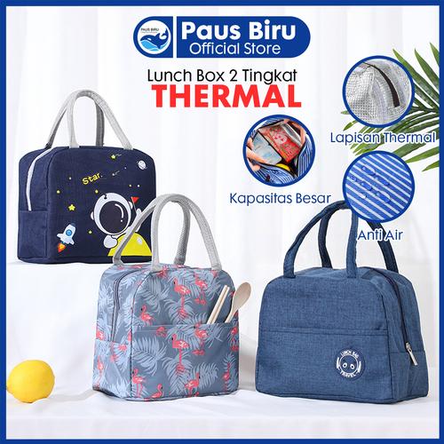 Promo Tas Bekal Lunchbag Thermal Tas Lunchbox Motif - HMC119-B1 - Kab ...