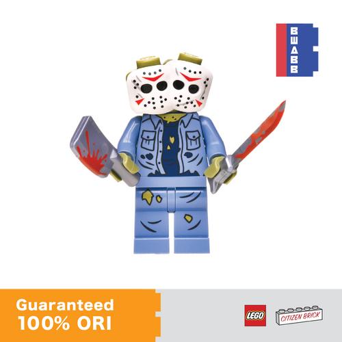 Jual LEGO Minifigure - Double Hockey Head Enthusiast (Custom Print ...