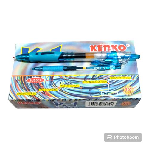 Jual Pulpen / Gel Pen Kenko K-1 Biru - Jakarta Barat - Rin2Shop | Tokopedia